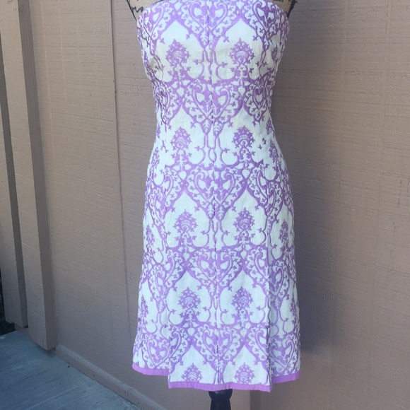 Tracy Reese | Dresses | Sz 4 Lavender And White Tracy Reese Dress ...